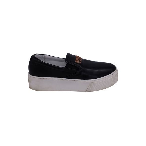 Kenzo | Shoes | Kenzo Paris Logo Slipon Platform Sneakers In Black ...